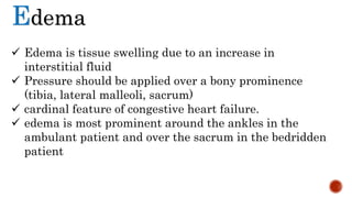 Clinical Examination of CVS | PPTX