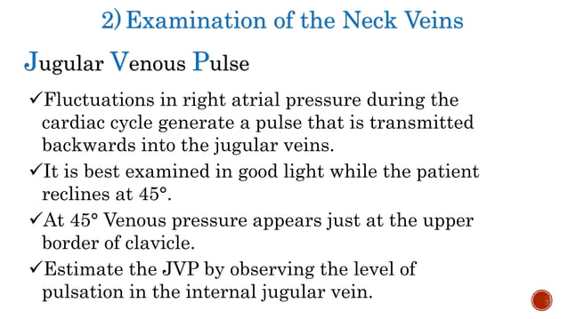 Clinical Examination of CVS | PPTX