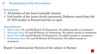 Clinical Examination of CVS | PPTX