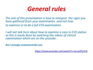 Cvs for mrcpch clinical | PPTX