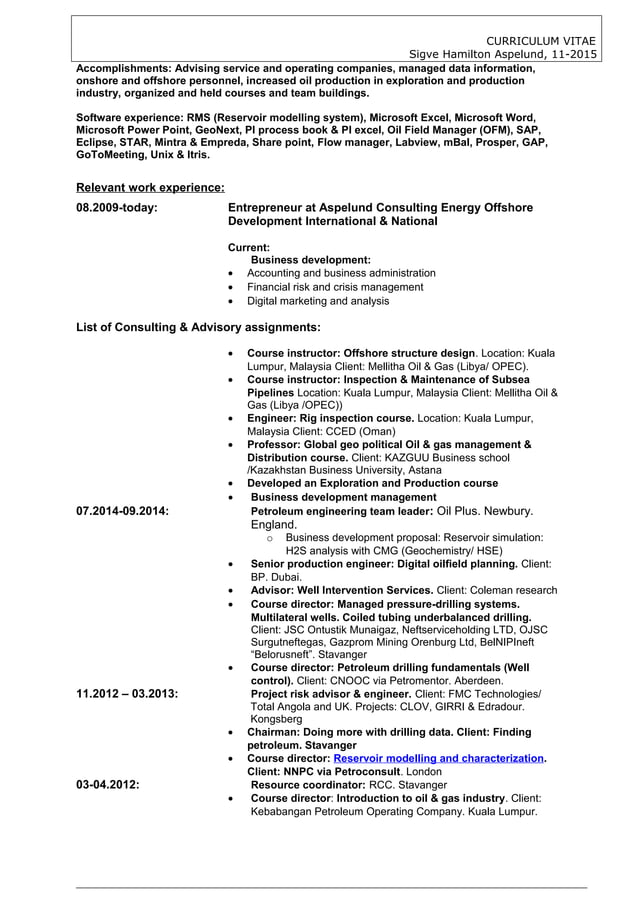 CV Sigve Hamilton Aspelund 112015SV | DOC