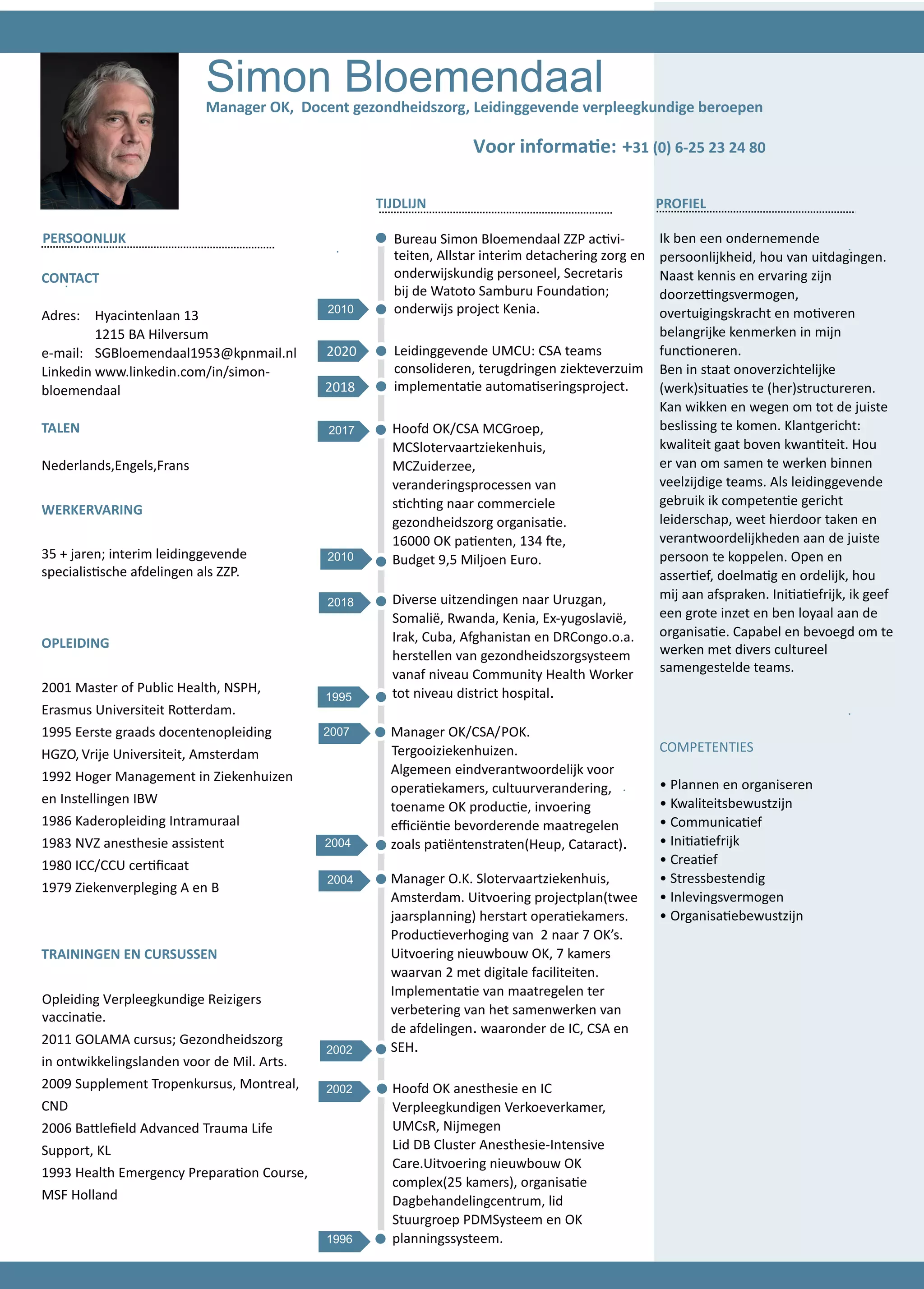Cv simon bloemendaal | PDF