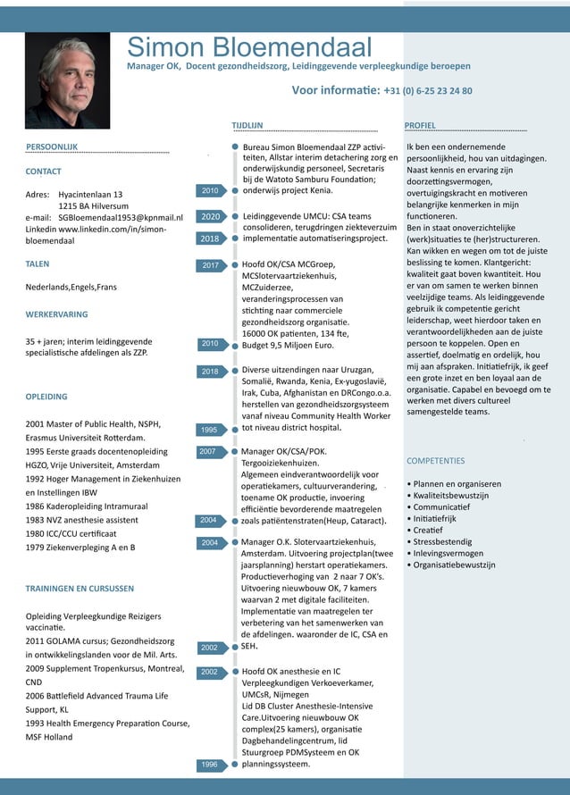 Cv simon bloemendaal | PDF