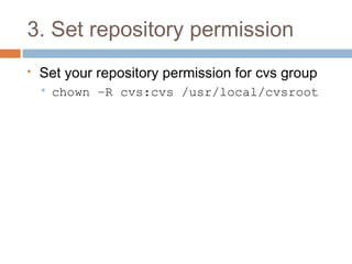 Introduction to CVS | PPT