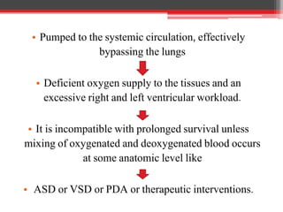 Congenital Heart Disorders (TOF, TGV, COA) | PPT