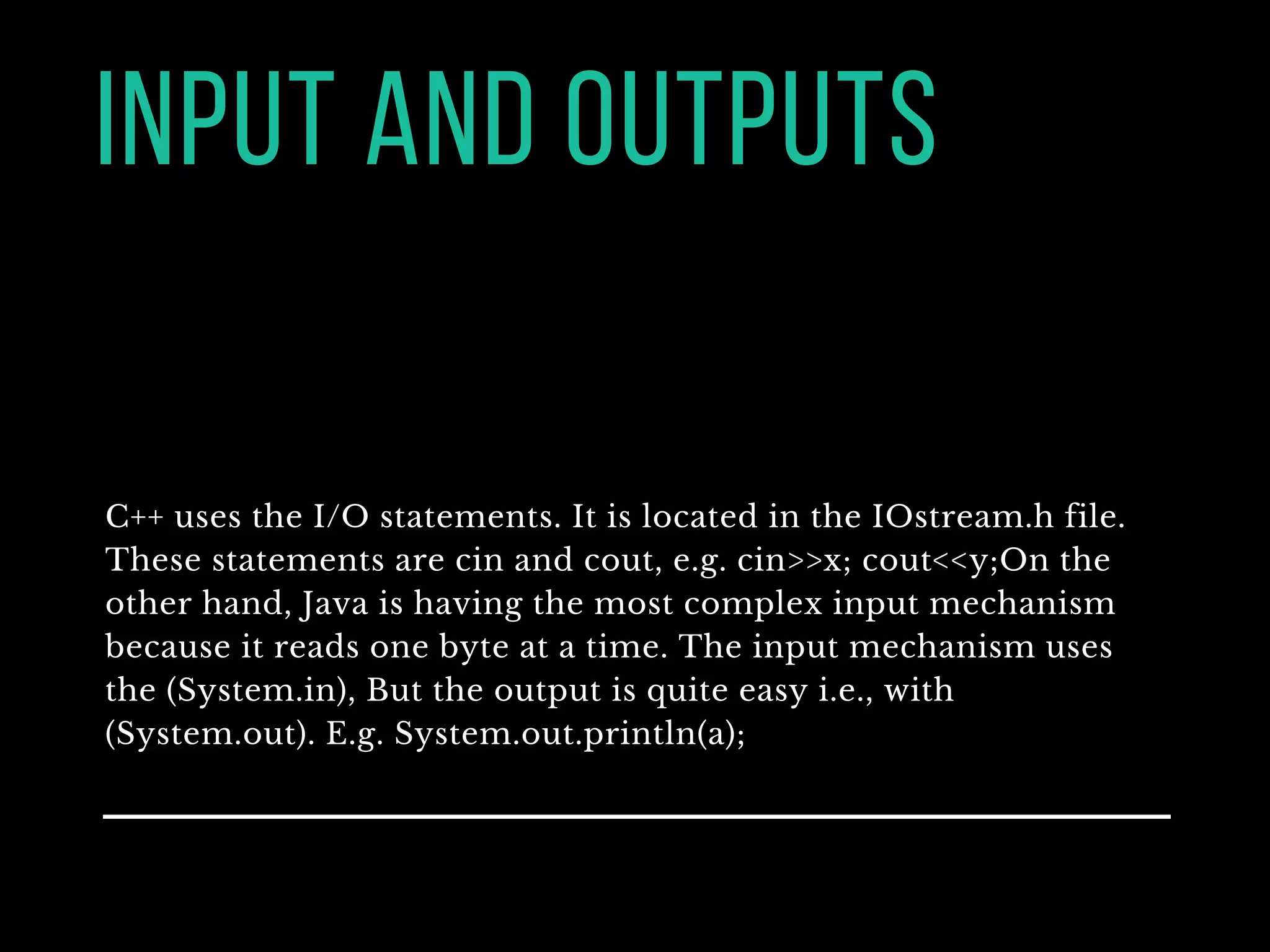 C++ vs Java: Which one is the best? | PPT