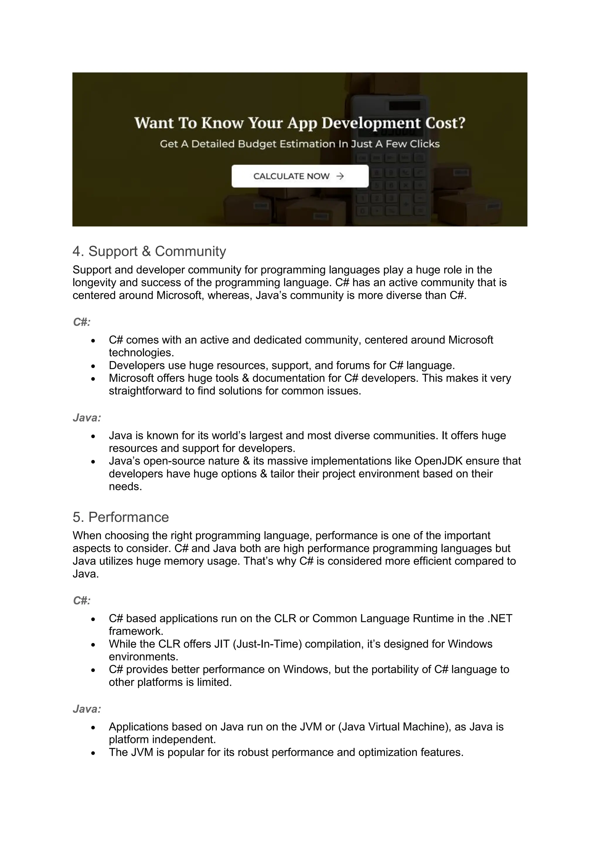 C Vs Java What Are The Differences Pdf