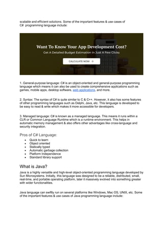 C# vs Java What are The Differences.pdf