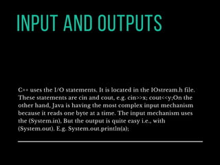 C++ vs java which is best for future | PPT