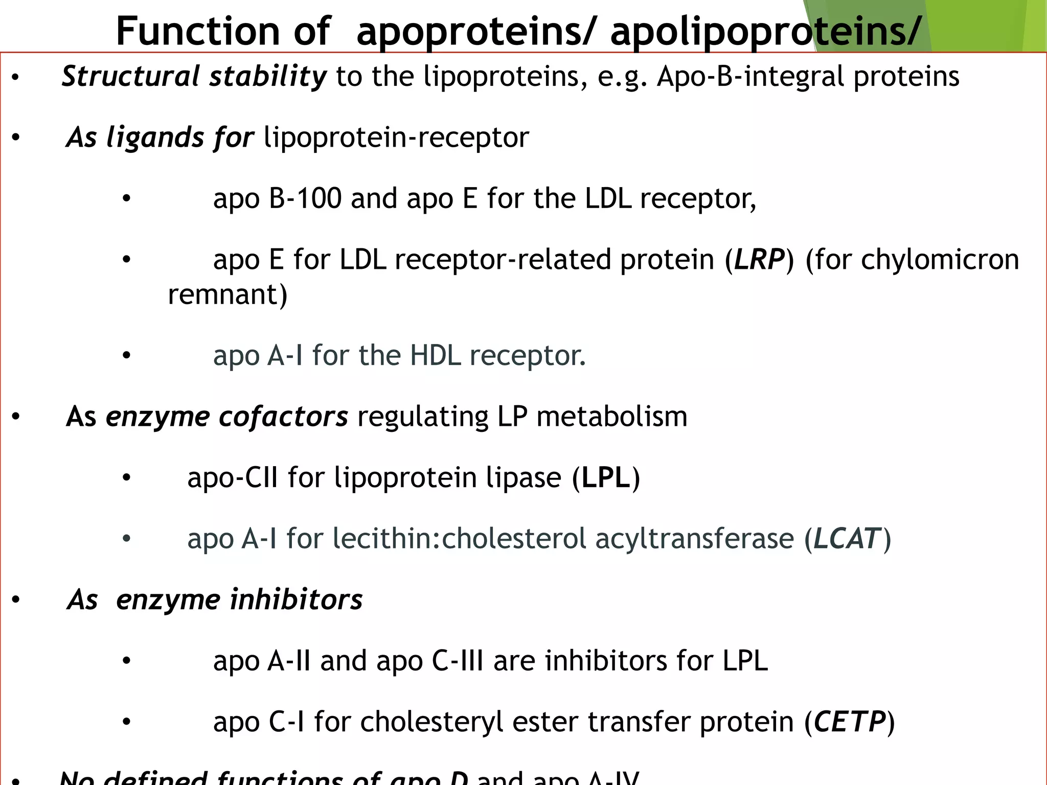 CVS lipoprotein metabolism, .pptx