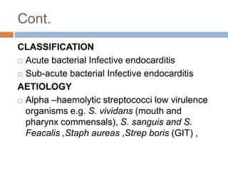CVS lesson 4-INFECTIVE ENDOCARDITIS.pptx