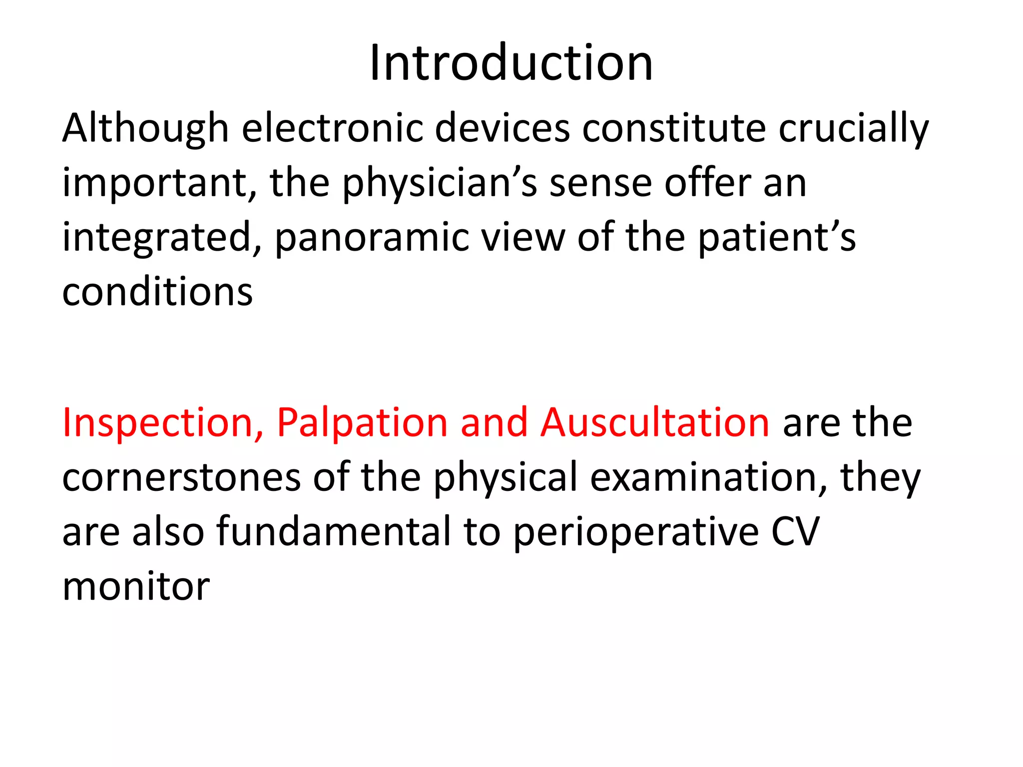 Cardio Vascular Monitoring, Anesthesia | PPTX