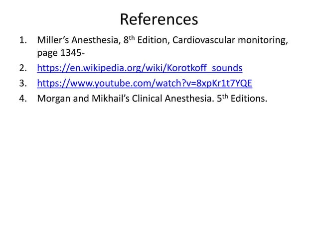 Cardio Vascular Monitoring, Anesthesia | PPTX