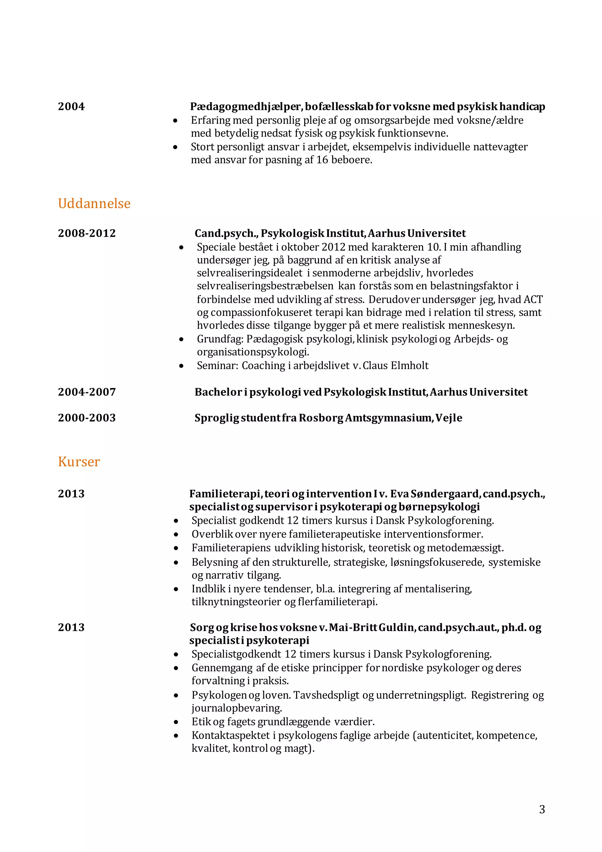 CV Sofie Lindberg | DOCX