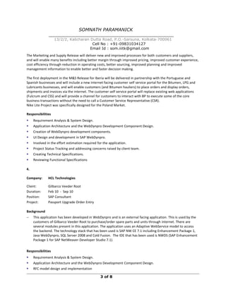 Cv Somnath Paramanick Nw Ep | DOC