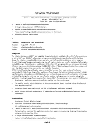 Cv Somnath Paramanick Nw Ep | DOC