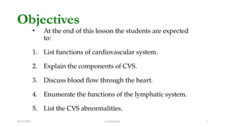 CVS physiology ( med ).pptx notes physiology | PPTX