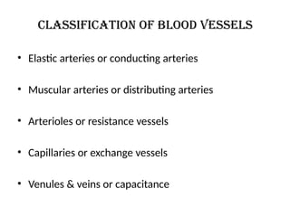 General anatomy of vascular system With clinical applications | PPT
