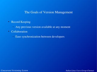 Version Management with CVS | PPT
