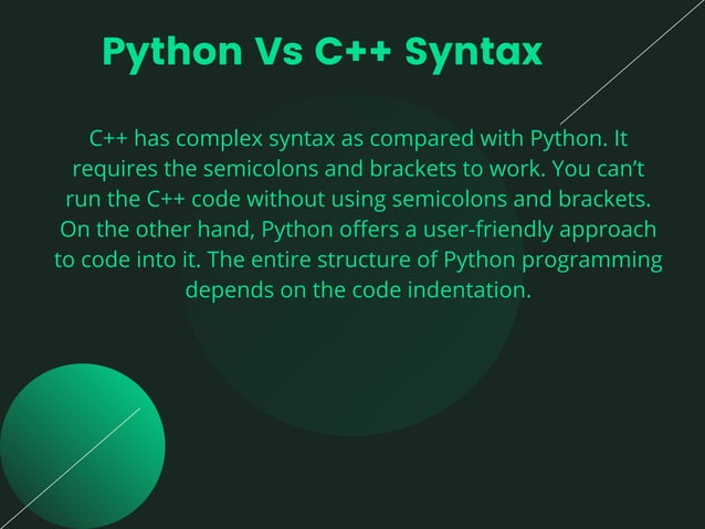 C++ vs python the best ever comparison | PDF | Programming Languages ...