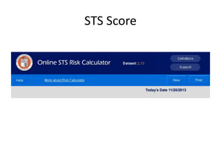 Risk Scores in Cardiac Surgery | PPTX