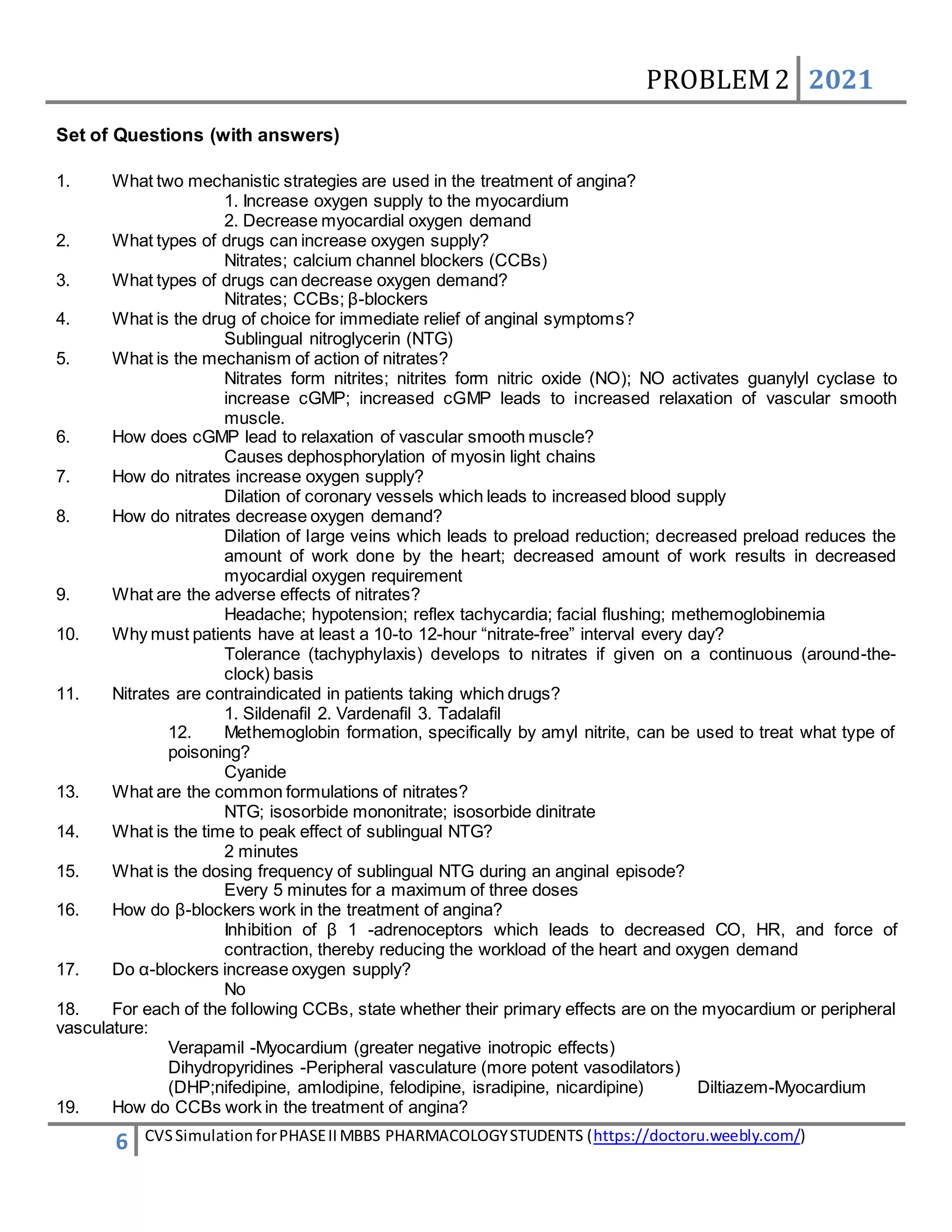 CVS simulation problem 2 | DOCX