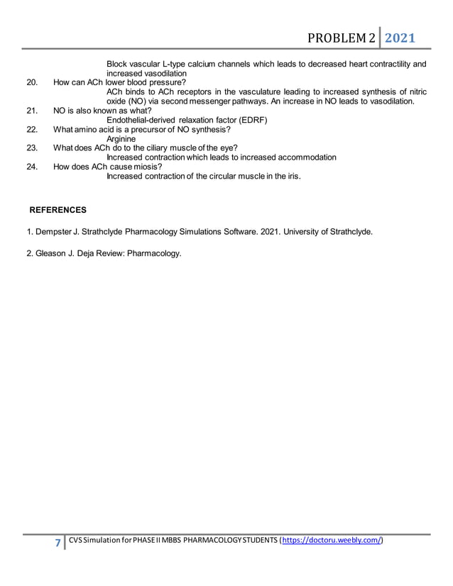 CVS simulation problem 2 | PDF