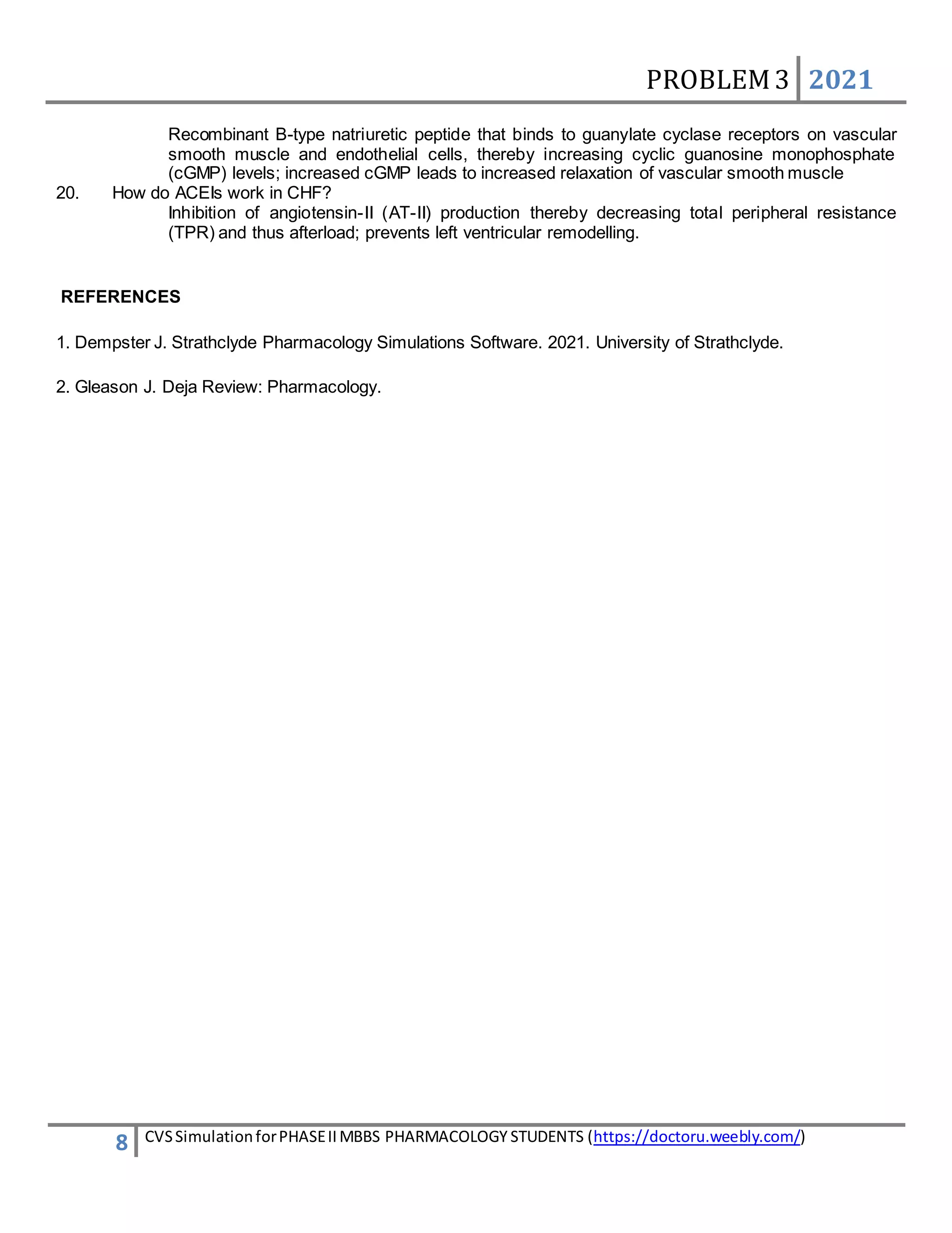 CVS simulation problem 3 | PDF