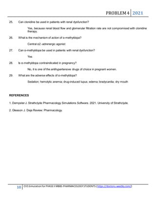CVS simulation problem 4 | DOCX