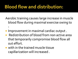 CVS in exercise ( sports physiology ) | PPT