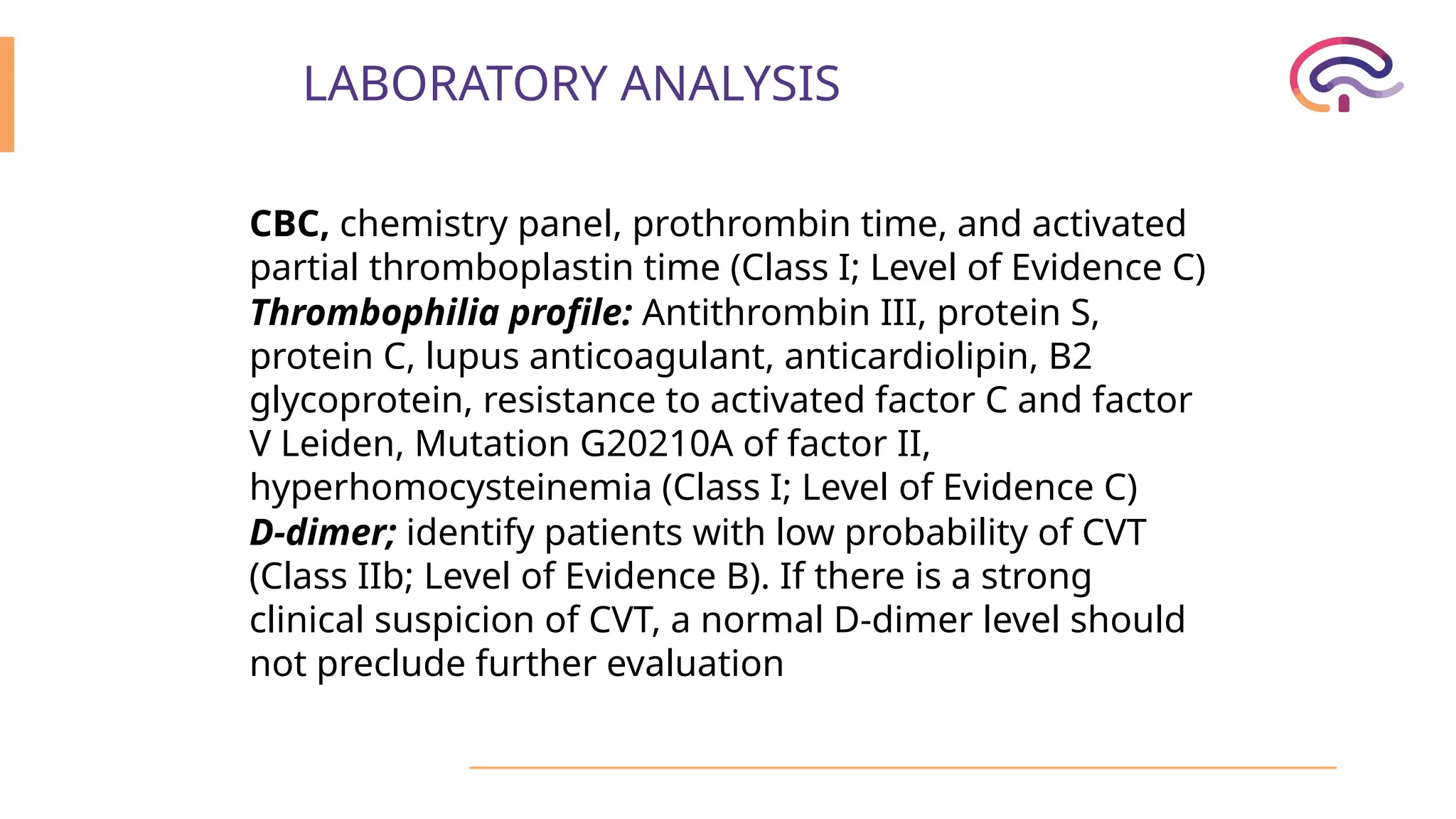 Cerebral venous sinus thrombosis : Clinical picture and management | PPTX
