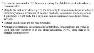 Cerebral Venous Sinus Thrombosis management .pptx