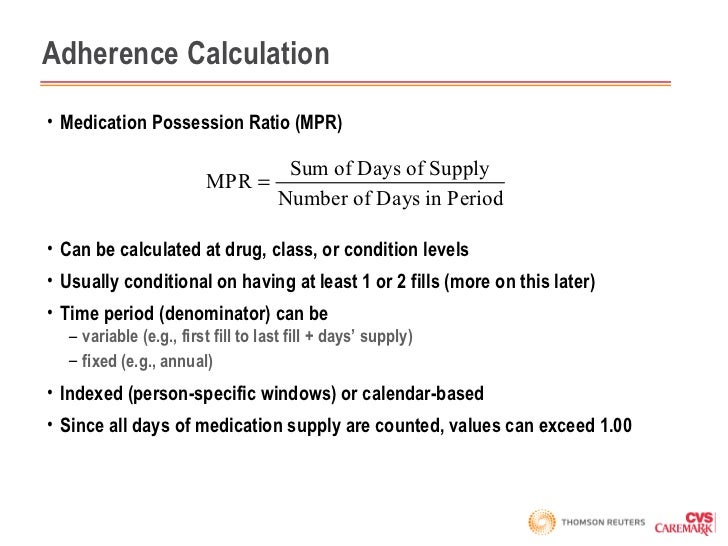 Measurement and Modeling Issues with Adherence to Pharmacotherapy