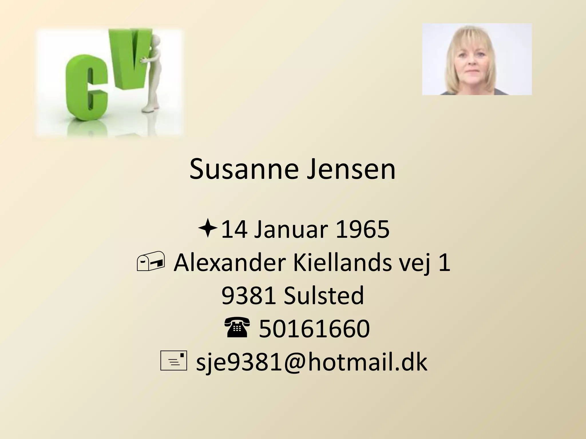 Susanne Jensen | PPT