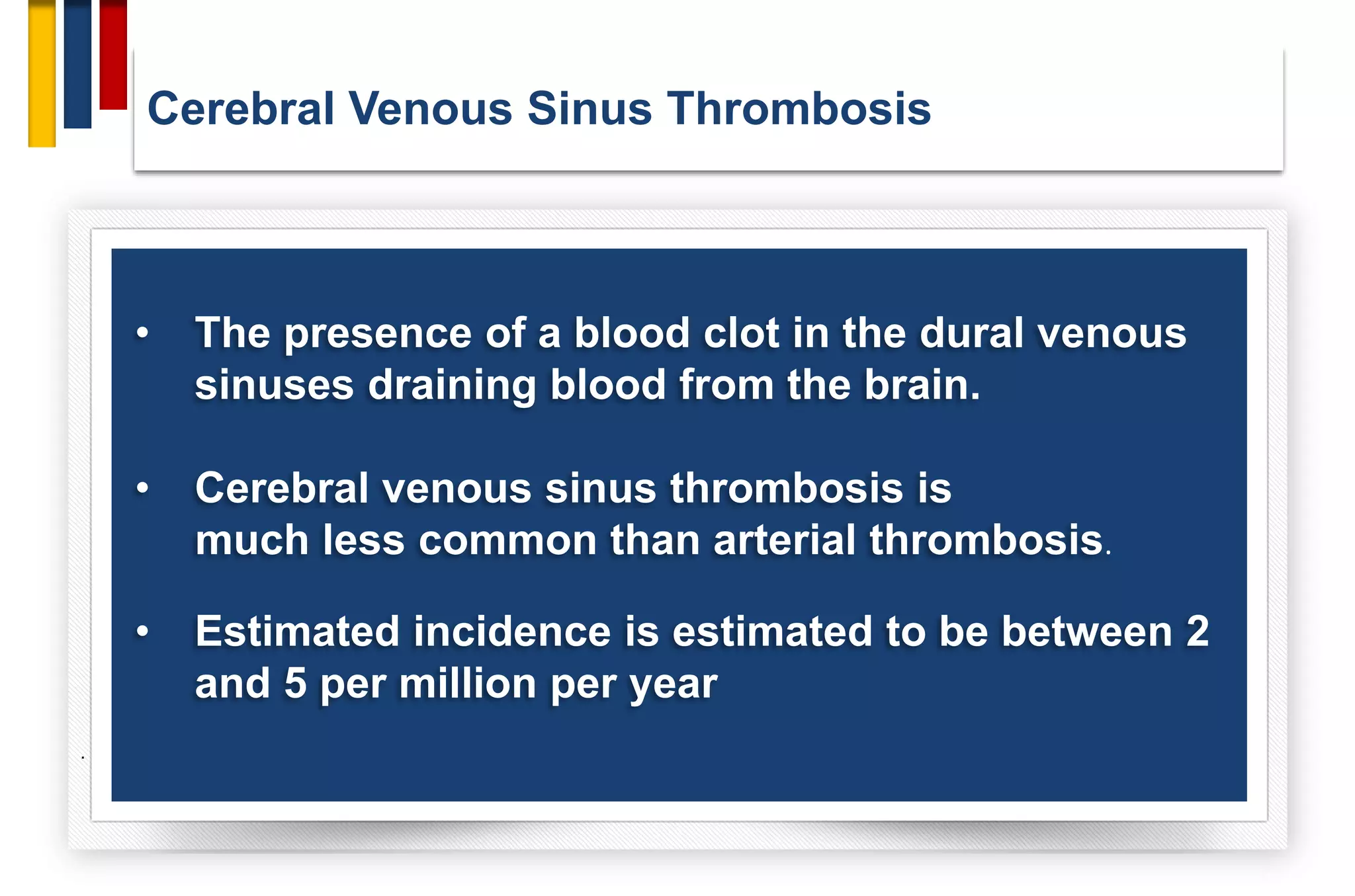 Cerebral venous sinus thrombosis | PDF