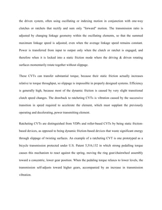 Continuously Variable Transmission Teaching Model | PDF