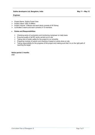 Cv Thenappan | DOC