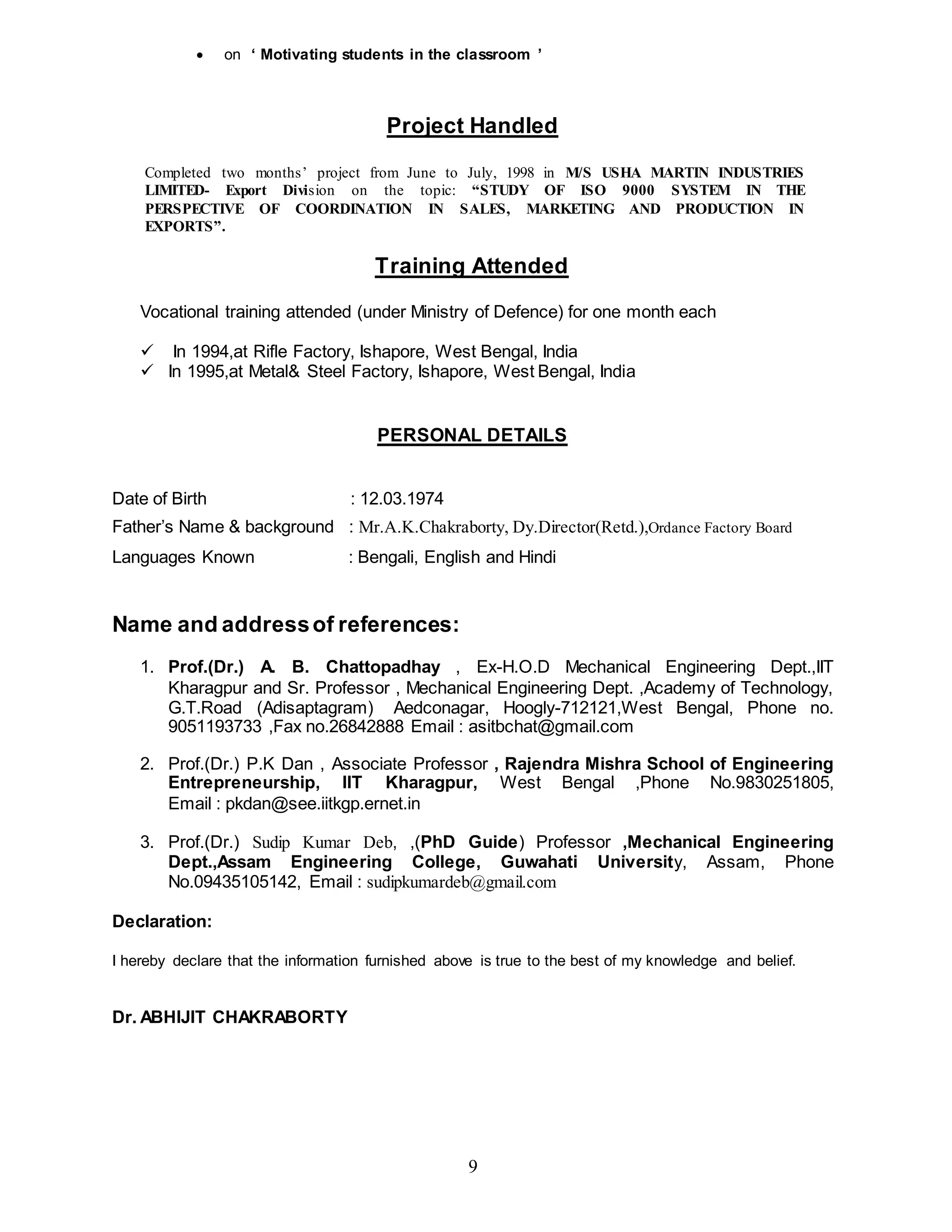 Cv tpi | DOCX