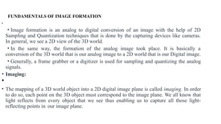 COMPUTER VISION- ARTIFICIAL INTELLIGENCE | PPTX