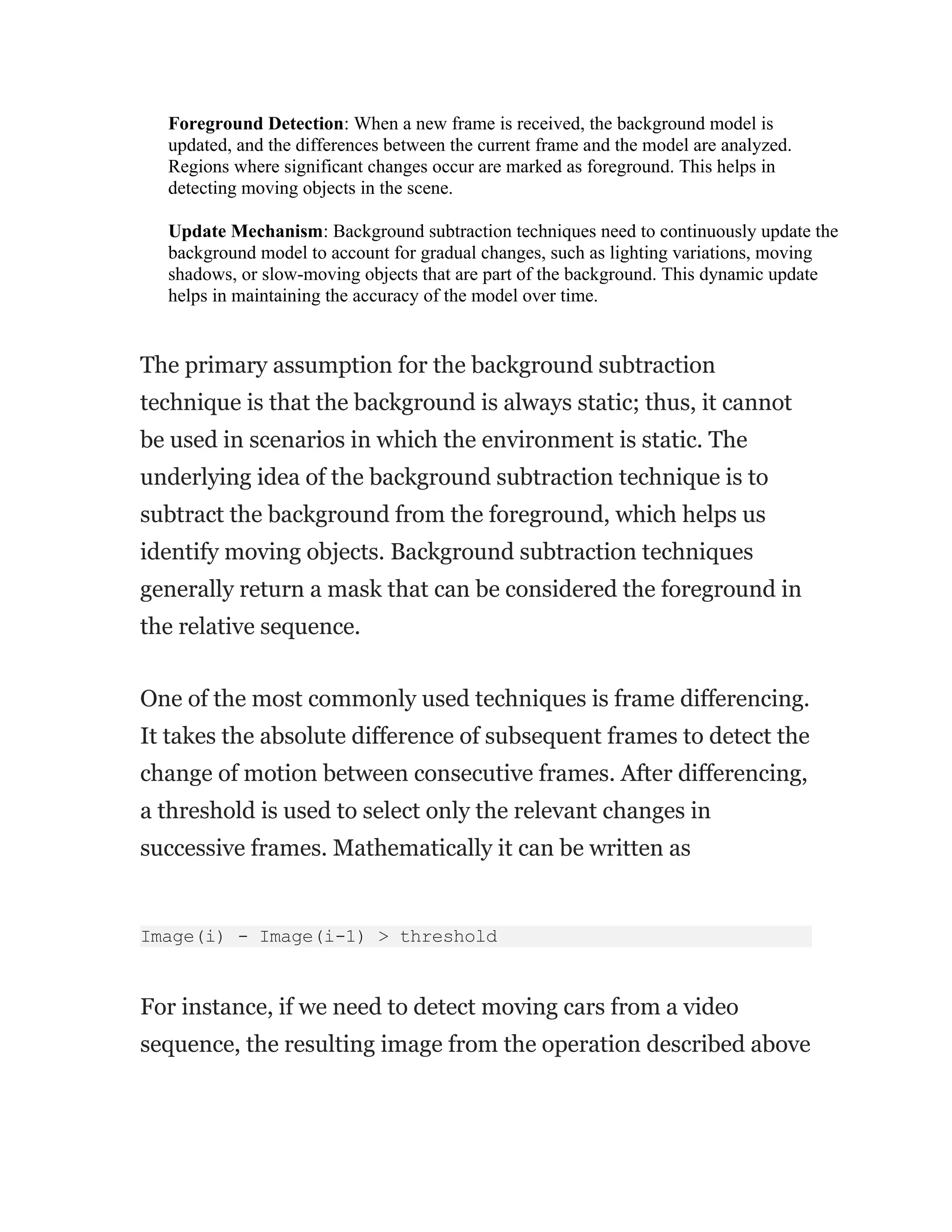 COMPUTER VISION UNIT 4 BSC CS WITH AI MADRAS UNIVERSITY | DOCX