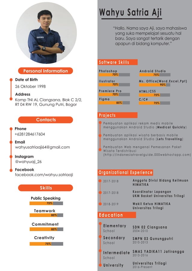 CV Wahyu Aji | PDF