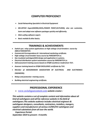 My CV with photo | PDF | Sales | Business