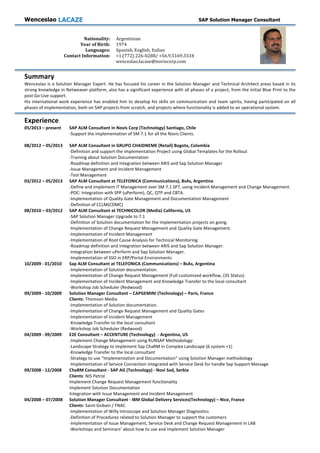 Cv Wlacaze | PDF