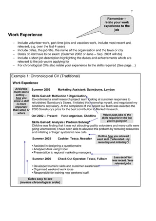 Cv workbook 6 9 | PDF