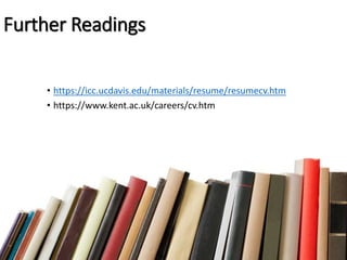 CV writing for doctors | PPTX