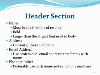 CV writing with effective impression | PPTX | Resume Writing and Advice ...