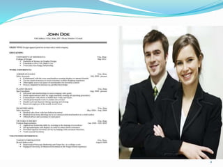 CV writing with effective impression | PPTX | Resume Writing and Advice ...