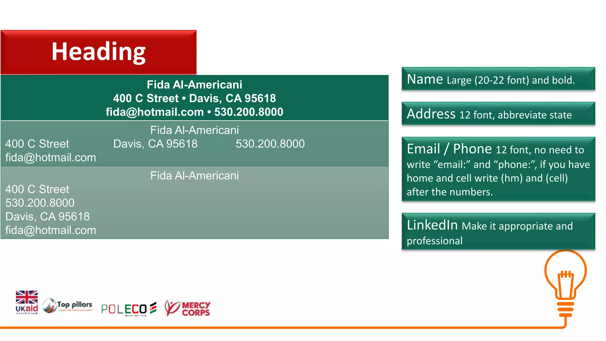 CV Writing skills | PPT