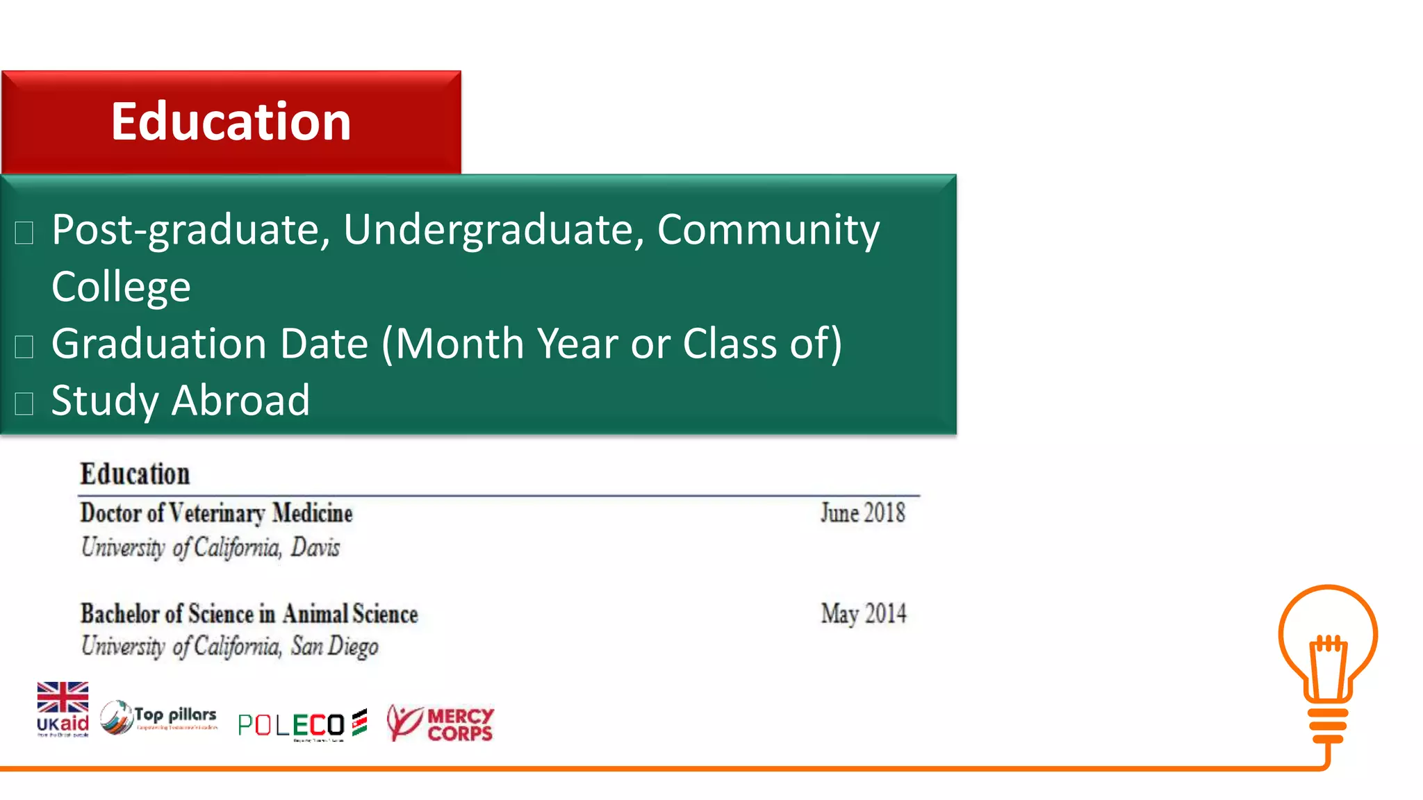 CV Writing skills | PPT