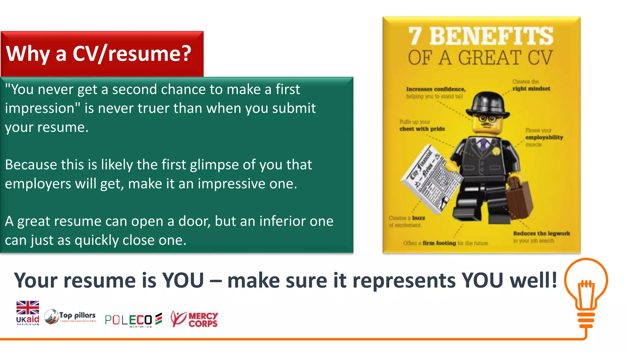 CV Writing skills | PPT